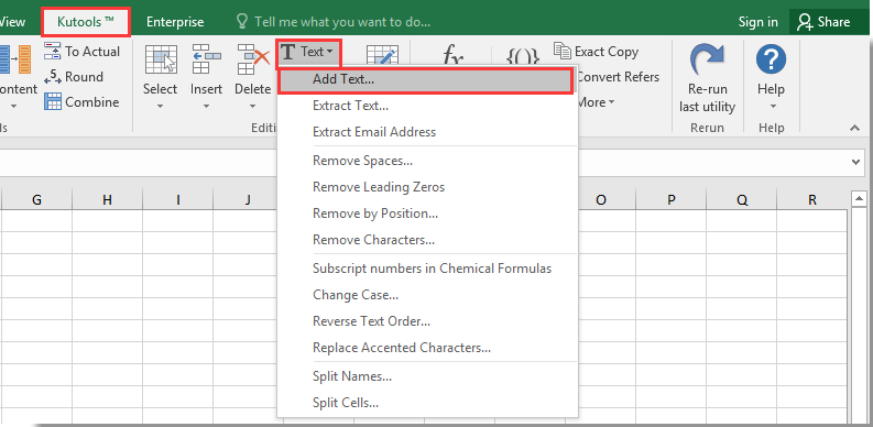 How To Add Space Between Characters Or Every Digit In Excel 