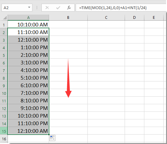 How To Add Time With Hours minutes seconds Increments In Excel 