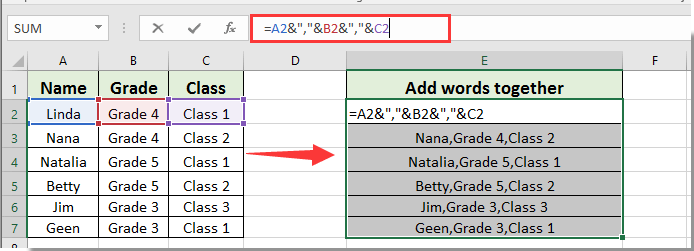  C mo Agregar Palabras Textos De Diferentes Celdas En Excel 