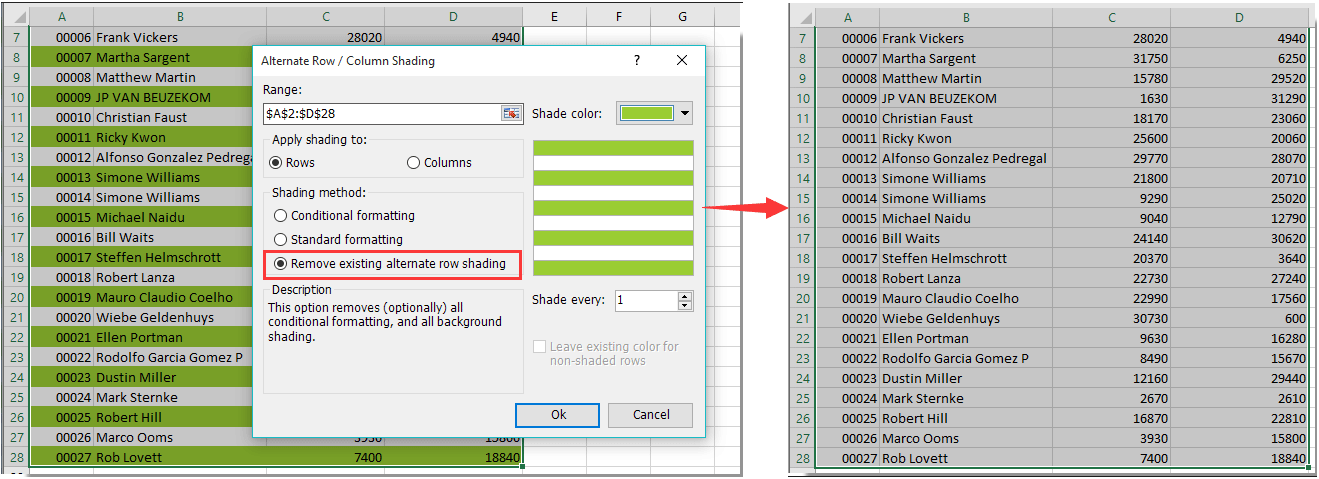 Disgusting Responsibility Resign How To Display Banded Rows In Excel Calculator Compound Furrow