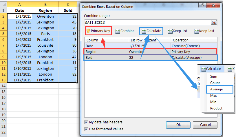 How To Calculate Average In A Column Based On Criteria In Another Column In Excel 