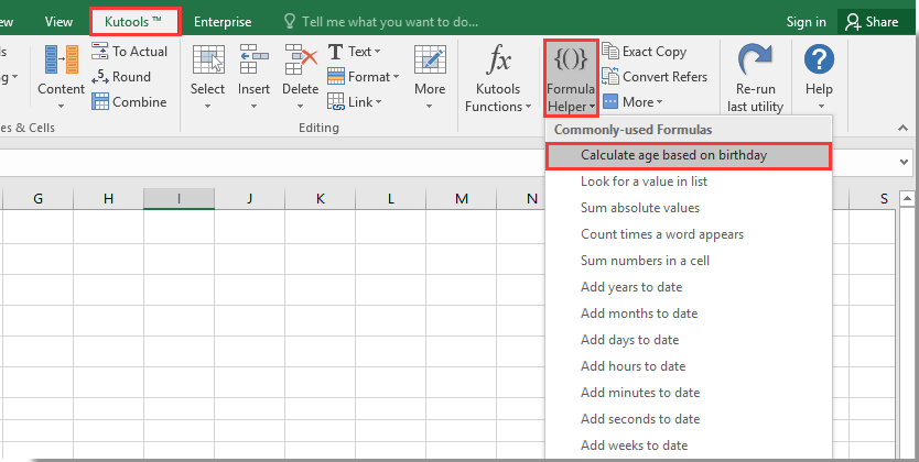  How To Calculate Age On A Specific Or Future Date In Excel 