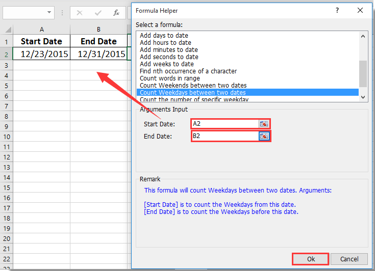 How To Calculate Number Of Working Days Left In Current Month In Excel 