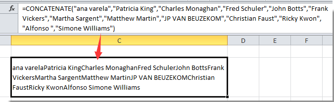 How To Combine Multiple Rows To One Cell In Excel 
