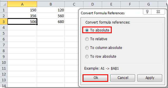 How To Make A Formula Constant In Excel