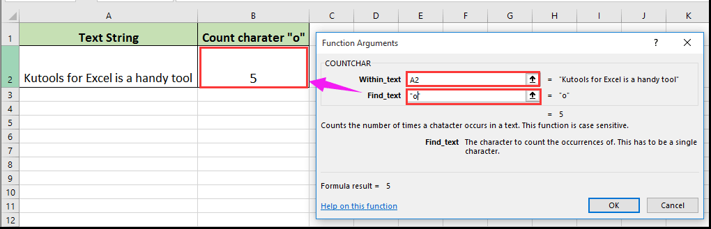 How To Count Occurrences Of Specific Character In A Cell In Excel 