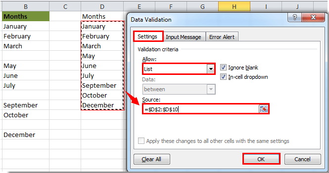 How To Create Drop Down List Ignore Blank Cells In Excel 