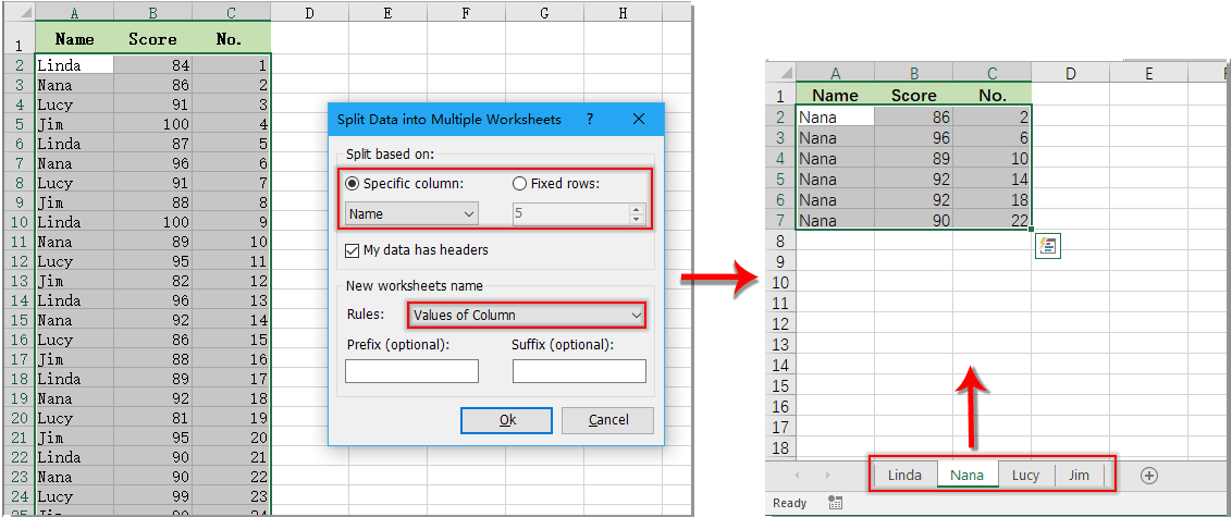 How To Create New Sheets For Each Row In Excel 