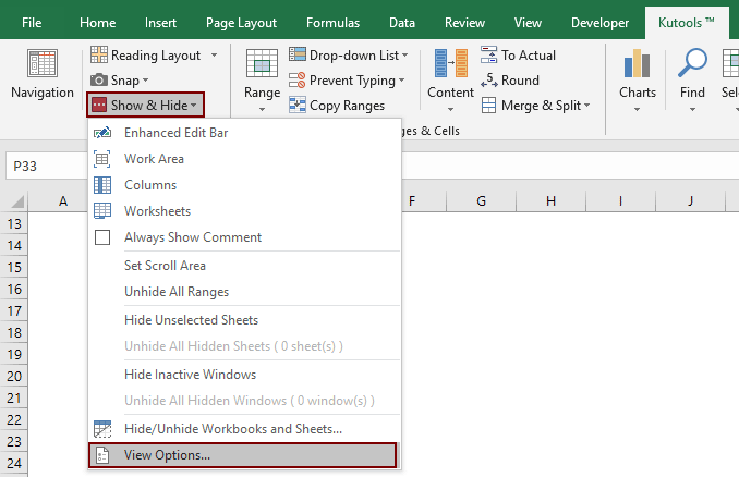 How To Display Or Hide Zero Values In Cells In Microsoft Excel 