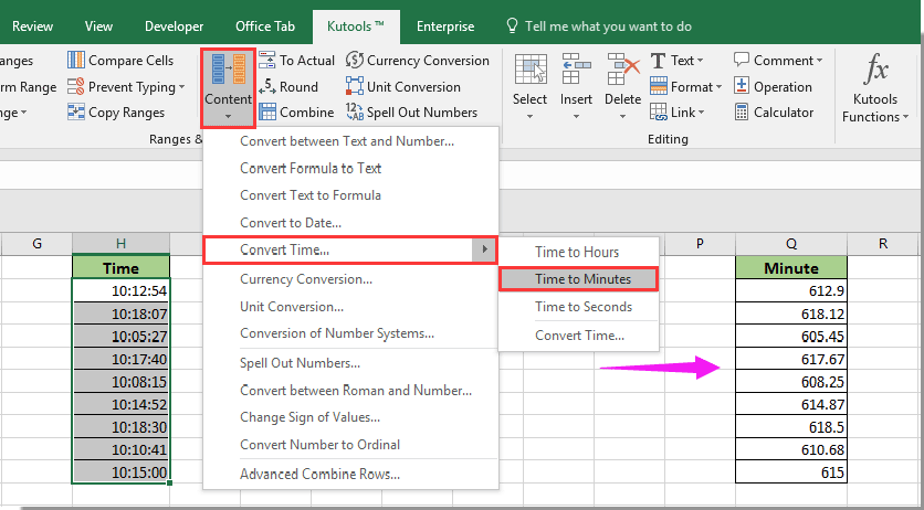 Comment Afficher Le Format De L heure En Minutes Uniquement Dans Excel 