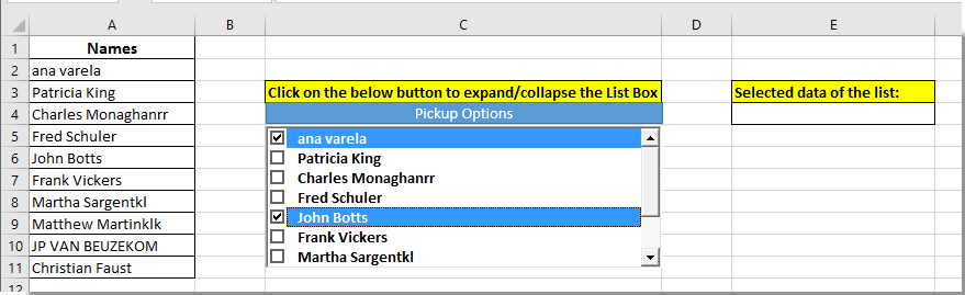How To Create A Drop Down List With Multiple Checkboxes In Excel 