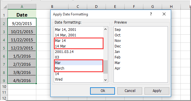 How To Format Dates To Uppercase Months In Excel 