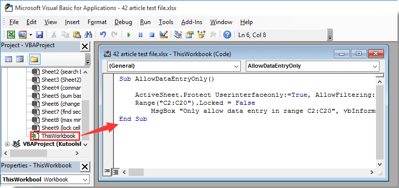 How To Protect Cell Formatting But Only Allow Data Entry In Excel 