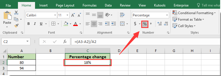 Equation To Calculate Percent Change Tessshebaylo