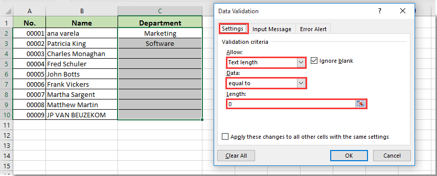 How To Prevent Data Entry Into Specific Cells Of A Worksheet In Excel 