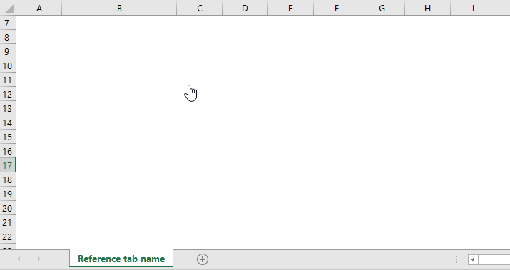 How To Reference Tab Name In Cell In Excel 