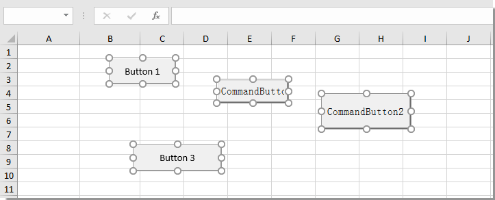 How To Remove All Buttons Or Command Buttons In Excel 