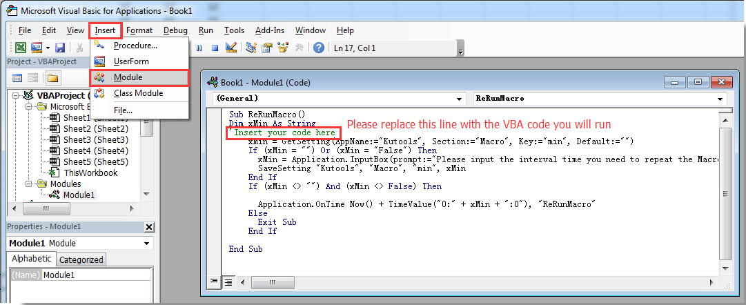 How To Repeat Or Loop A Macro Every X Minutes In Excel 