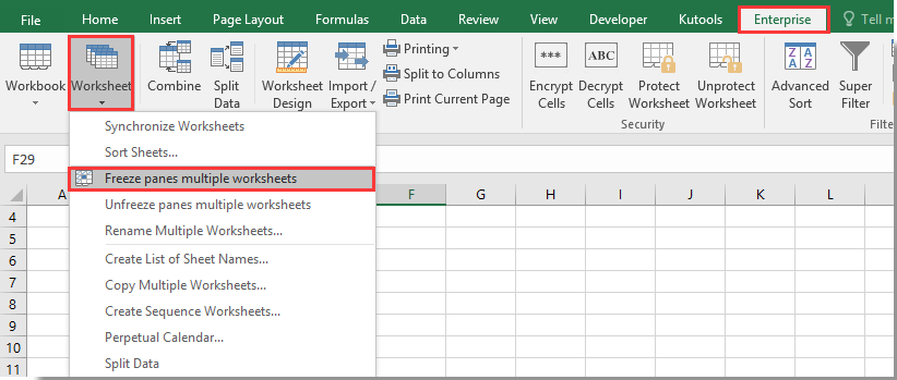 How To Repeat Rows When Scrolling Worksheet In Excel 