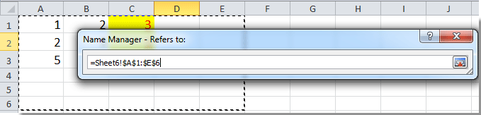 How To Resize An Existing Named Range In Excel 