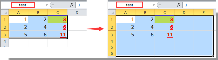 How To Resize An Existing Named Range In Excel 