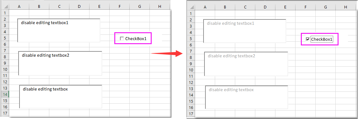 How To Disable Editing In Textbox To Prevent User Inputting In Excel 