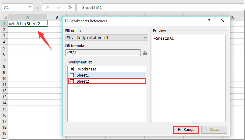 How To Reference Cell A1 From Alpha Worksheet