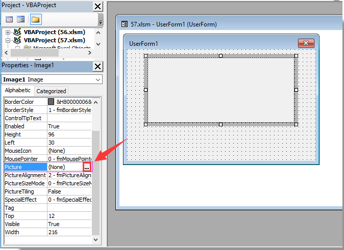 How To Insert A Specified Picture Into A Userform In Excel 