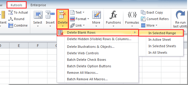 How To Delete Blank Cells And Shift Data Up In Excel 