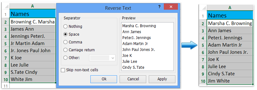  How To Sort Full Names By Last Name In Excel 