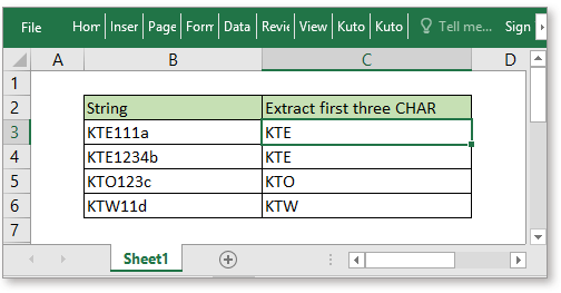 Excel Extract Text From Middle Of String Exemple De Texte
