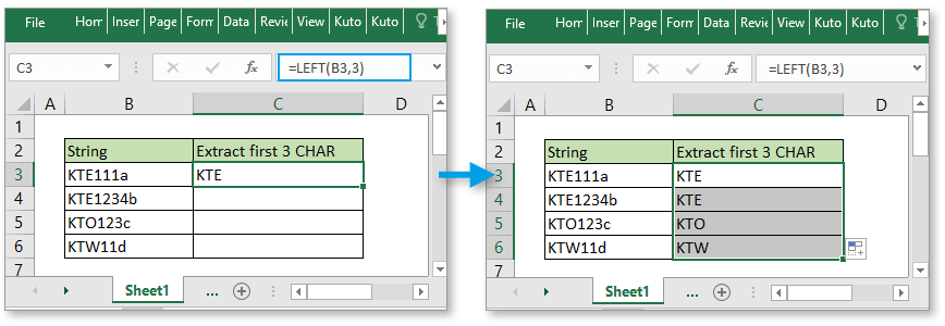 How To Extract Part Of Text String From Cell In Excel 