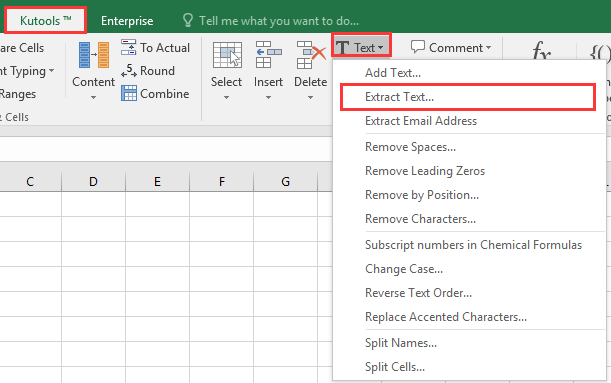 Excel Formula Extract Text From String