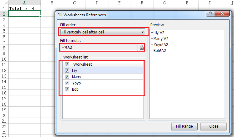 How To Autofill Same Cell From Different Sheets To A Sheet In Excel 