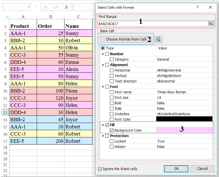 How To Filter Or Select Cells By Cell Color In Excel 