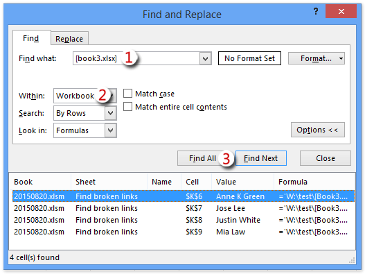 How To Find Broken Links In Excel 