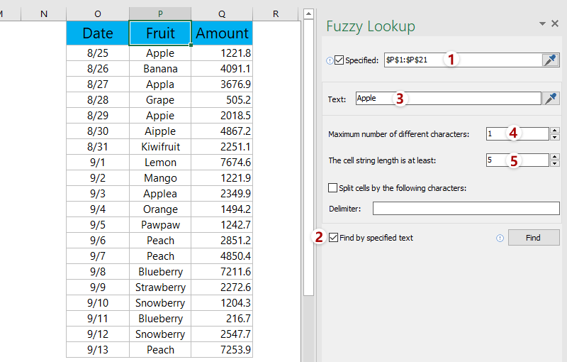 How To Find Closest Or Nearest Value number Or Text String In Excel 