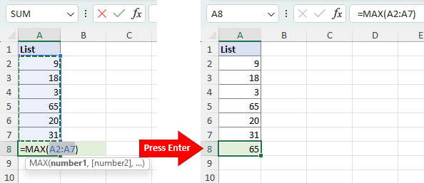 Find Highest Value In Excel Step by step Guide 
