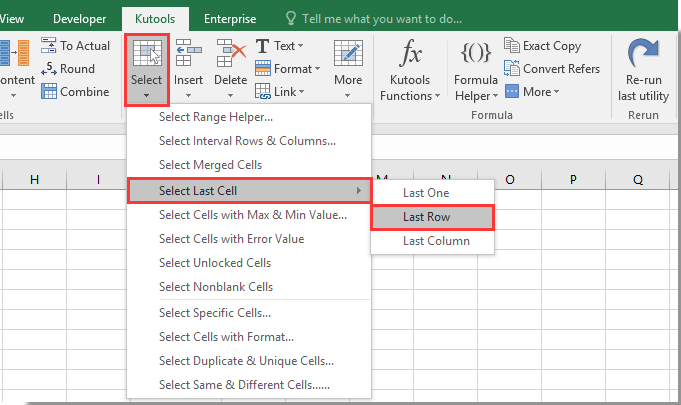 How To Find The Last Row Or Column With Data In Excel 
