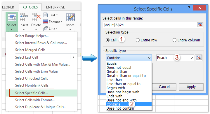 How To Find String In A Cell column With Formulas In Excel 