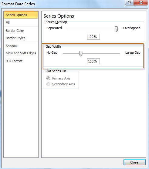 How To Change Gap Width In Excel Quickly 