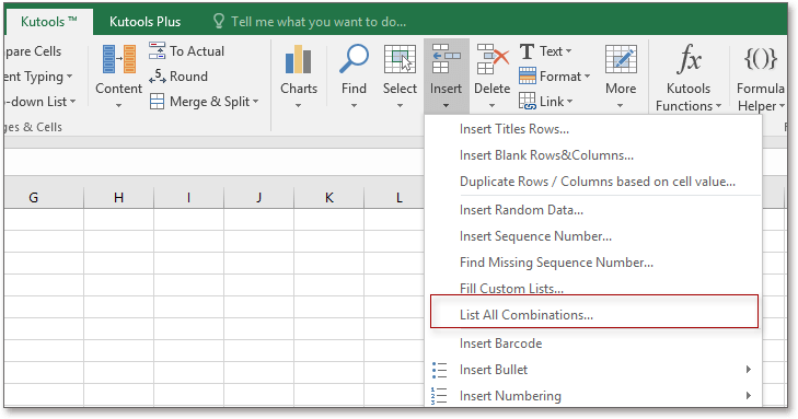How To Generate Unique Combinations In Excel 