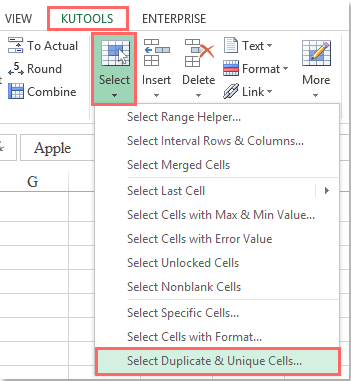 How to highlight consecutive duplicate cells from a list in Excel?