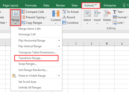 How To Convert Horizontal List To Vertical List In Excel 
