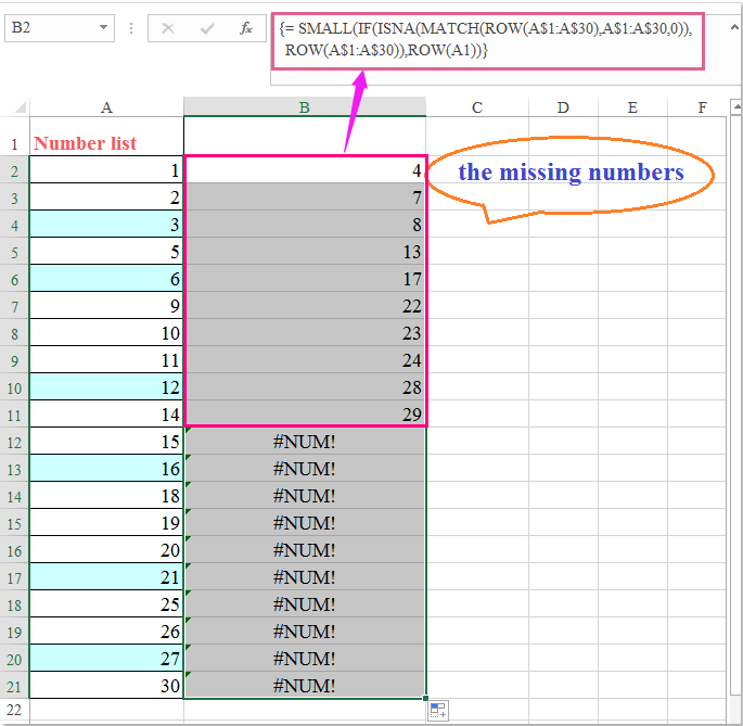 How To Check Number Sequence In Excel Design Talk