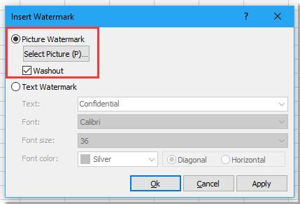 How to insert company logo into worksheet?
