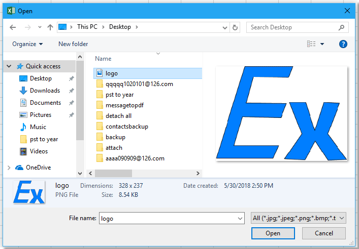 How To Insert Company Logo Into Worksheet 