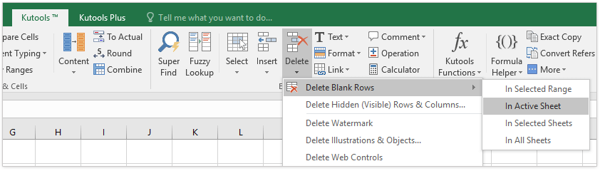  How To Quickly Insert Multiple Blank Rows Or Columns In Excel At Once 