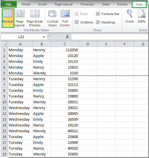 How To Insert Or Remove Page Break In Excel 