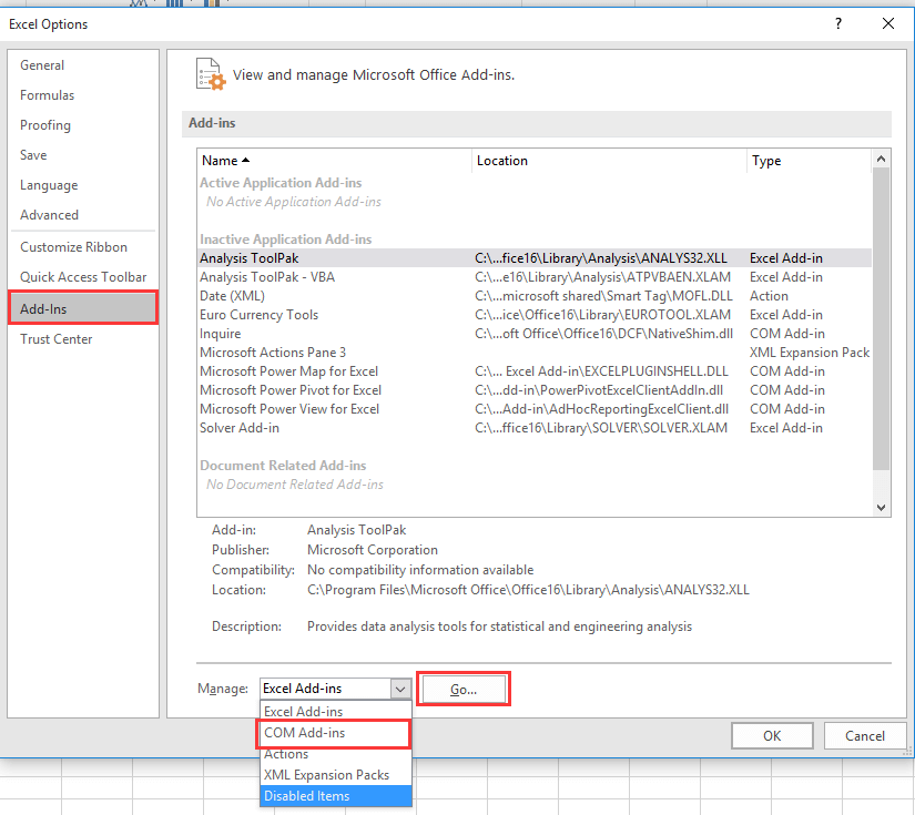 How To Insert Or Showing Power View In Excel 